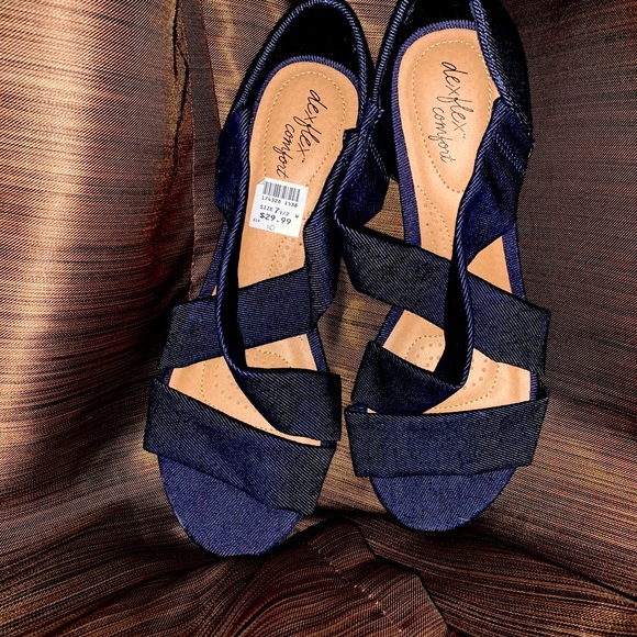 dexflex comfort | Shoes | Dexflex Comfort Denim Slippers | Poshmark